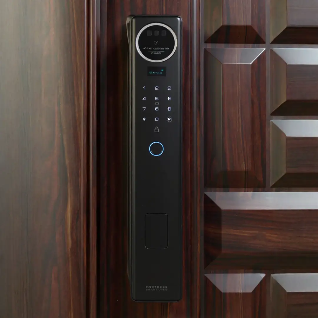 Terbaik! Ini Inspirasi Model Pintu Rumah Klasik Paling Recommended - Fortress Smart Lock