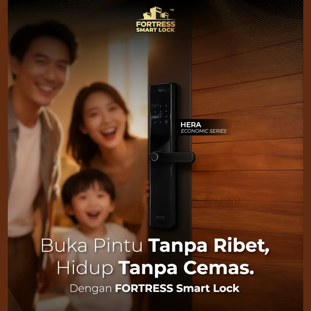 Hunian Jadi Lebih Bernilai! Pahami Karakter Model Pintu Rumah Mewah Terbaru - Fortress Smart Lock